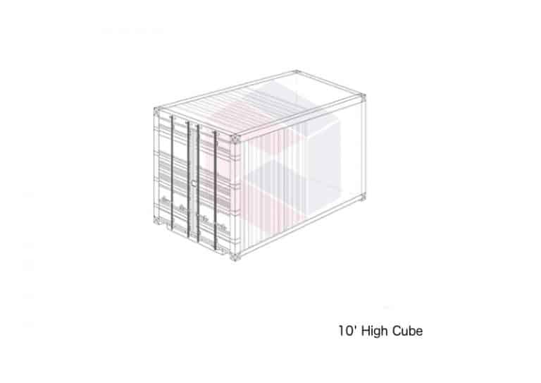 10 Foot Shipping Containers | Raleigh NC | Carolina Containers